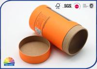 China Custom Logo Eco Friendly Paper Packaging Tube For Club Convenience Stores for sale