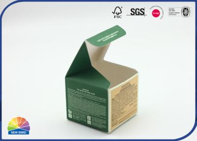 China Loose Powder Packing Folding Carton Box With Dull Polish Paper OEM ODM Available for sale
