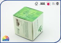 China Loose Powder Packing Folding Carton Box With Dull Polish Paper OEM ODM Available for sale