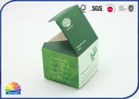 China Loose Powder Packing Folding Carton Box With Dull Polish Paper OEM ODM Available for sale