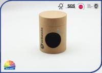 China 157gsm Kraft Core Hollow Out Paper Packaging Tube Custom Design for sale
