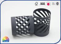 China Special Design Hollowed Out Gift  Paper Packaging Tube Custom Size Printed Logo for sale