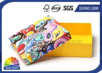 China Rectangle Chocolate Rigid Gift Box , Rigid Paper Packaging Box With Lid for sale