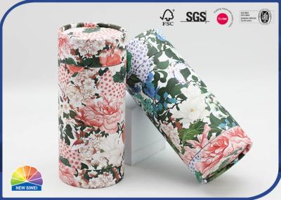 China Food Grade Creative Paper Packaging Tube Two Layers Separated Packaging for sale