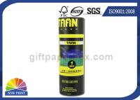 China Sport Products Custom Paper Tube Packaging With Full Color Printing / Laminated for sale