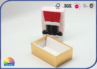 China 4C Printed Christmas Special Paper Packaging Present Box Customized Size for sale