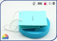 China Recyclable Paper Wedding Gift Bags Personalized Silver Hot Stamping for sale