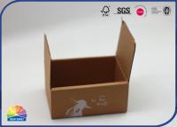 China Kraft Paper Corrugated Mailer Box Matte Varnishing For Pet Bath Product for sale