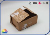 China Kraft Paper Corrugated Mailer Box Matte Varnishing For Pet Bath Product for sale
