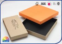 China UV Coating Rigid Shoulder Box 1200gsm Grey Cardboard For Cosmetic Product for sale