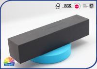 China Origami Paper Gift Box Extra Large Matte Black Cardboard Boxes For Scroll Packaging for sale