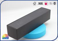 China Origami Paper Gift Box Extra Large Matte Black Cardboard Boxes For Scroll Packaging for sale
