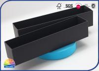 China Origami Paper Gift Box Extra Large Matte Black Cardboard Boxes For Scroll Packaging for sale