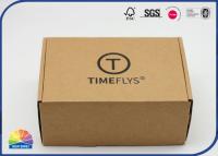 China 4C Printed Matt Varnishing Corrugated Mailer Box Custom Logo Size for sale