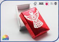 China Silver Paper Cardboard Box Present Packaging Customized UV Print for sale