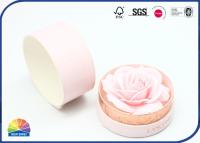 China Pink Custom 4C Printed Gift Paper Packaging Tube Pretty Gift Pantone Color Design for sale