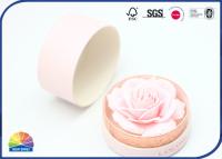 China Pink Custom 4C Printed Gift Paper Packaging Tube Pretty Gift Pantone Color Design for sale