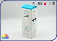 China Blue Pantone Color Paper Gift Folding Carton Box Custom Logo Printed Tea Box for sale