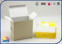 China Slotted Corrugated Packaging Box Custom Printed Boxes With Gloss Spot UV Logo for sale