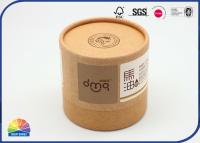 China Eco Friendly Paper Packaging Tube Biodegradable Cardboard Cylinder 4C Printing Packing for sale