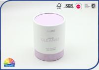 China SGS 105mm Diameter Round Kraft Paper Packaging Tube For Deodorant for sale