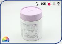 China SGS 105mm Diameter Round Kraft Paper Packaging Tube For Deodorant for sale