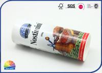 China Food Grade Aluminum Foil Cylinder Paper Tube Spice Powder Package Cylinder Box for sale