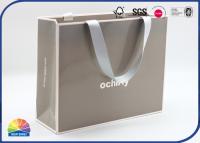 China Pantone Printed Clothes Shopping Bags Glossy Paper Customized Logo for sale