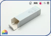 China Laser Silver Paper Reverse Tuck Box Skincare Folding Package for sale