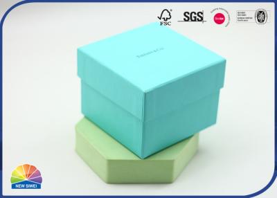 China Rectangular Paper Gift Box Watch Necklace Bracelets Packaging With Lid Tray for sale