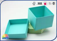 China Rectangular Paper Gift Box Watch Necklace Bracelets Packaging With Lid Tray for sale