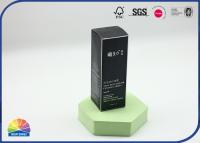 China Cosmetic Reverse Tuck End Folding Carton Box 350gsm Coated Paper With Hot Foil Stamping for sale