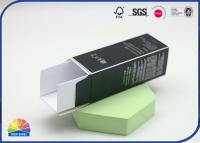 China Cosmetic Reverse Tuck End Folding Carton Box 350gsm Coated Paper With Hot Foil Stamping for sale