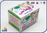 China Cosmetics Paper Packaging Folding Carton Box With Custom Size Print for sale