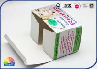China Cosmetics Paper Packaging Folding Carton Box With Custom Size Print for sale