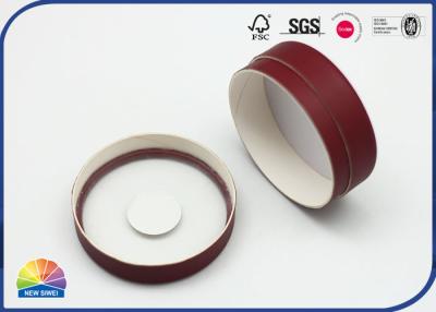 China Matte Lamination Custom Paper Packaging Tube For Oils And Personal Care Product for sale