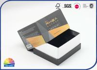 China Glossy Shoulder Neck Rigid Boxes Paper Cardboard Package 3 Piece for sale