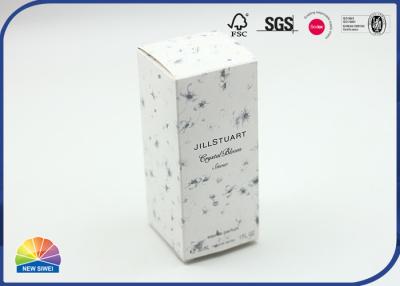 China Custom Logo Printed Skincare Serum Packaging Folding Box Spot UV for sale