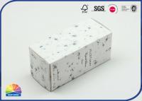 China Custom Logo Printed Skincare Serum Packaging Folding Box Spot UV for sale
