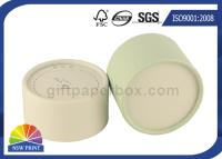 China Logo Embossing Inside Printing Paper Can Cardboard Cylinder Containers For Watch for sale
