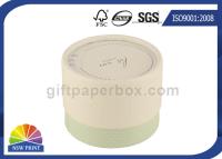 China Logo Embossing Inside Printing Paper Can Cardboard Cylinder Containers For Watch for sale
