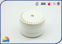 China Push Up Paper Packaging Tube Cosmetic Powder Packing With Silk Flower Glitter for sale