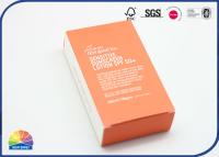 China Folding Coated Paper Box CMYK Printed Designed For Tea Product for sale