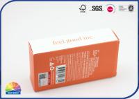 China Folding Coated Paper Box CMYK Printed Designed For Tea Product for sale