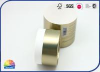 China Matte Lamination Paper Packaging Tube Gold Hotstamping For Luxury Product for sale