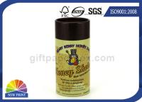 China Recyclable Honey Bottle Paper Packaging Tube Cylindrical Paper Cans Packaging for sale