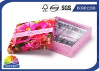 China CMYK Printing Plastic Tray Custom Paper Gift Box for Cosmetic Skincare Promotional for sale