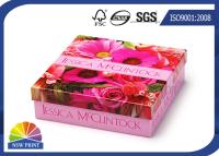 China CMYK Printing Plastic Tray Custom Paper Gift Box for Cosmetic Skincare Promotional for sale