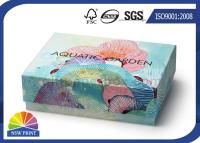 China Fancy Design Paper Gift Box CMYK Offset Printing Custom Rigid Gift Box OEM for sale