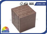 China Soy Ink Printing Chipboard Box Packaging Front Window 3-Piece Rigid Gift Box for sale
